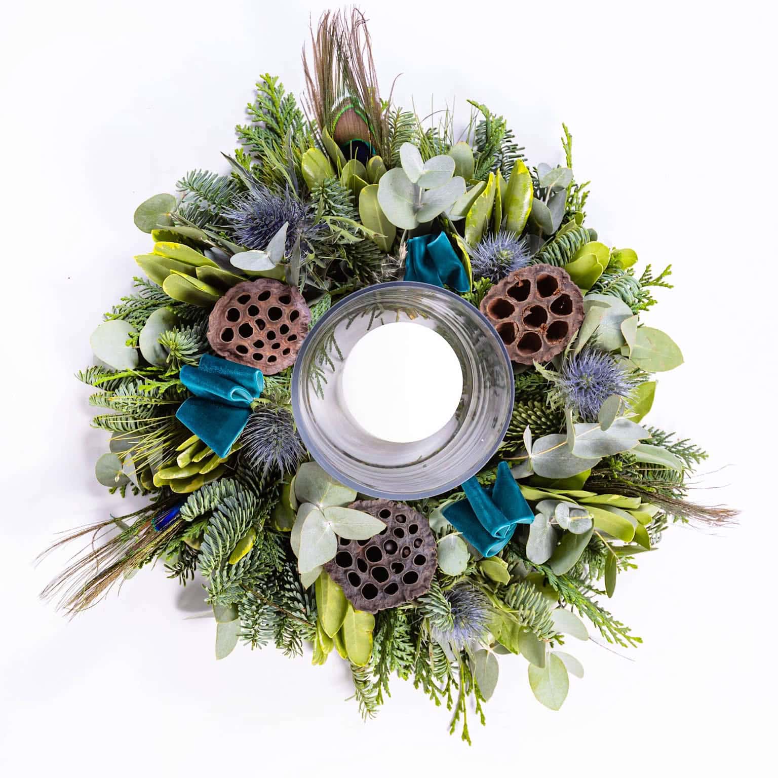 Deck the Halls Centrepiece - The Gorgeous Flower Company